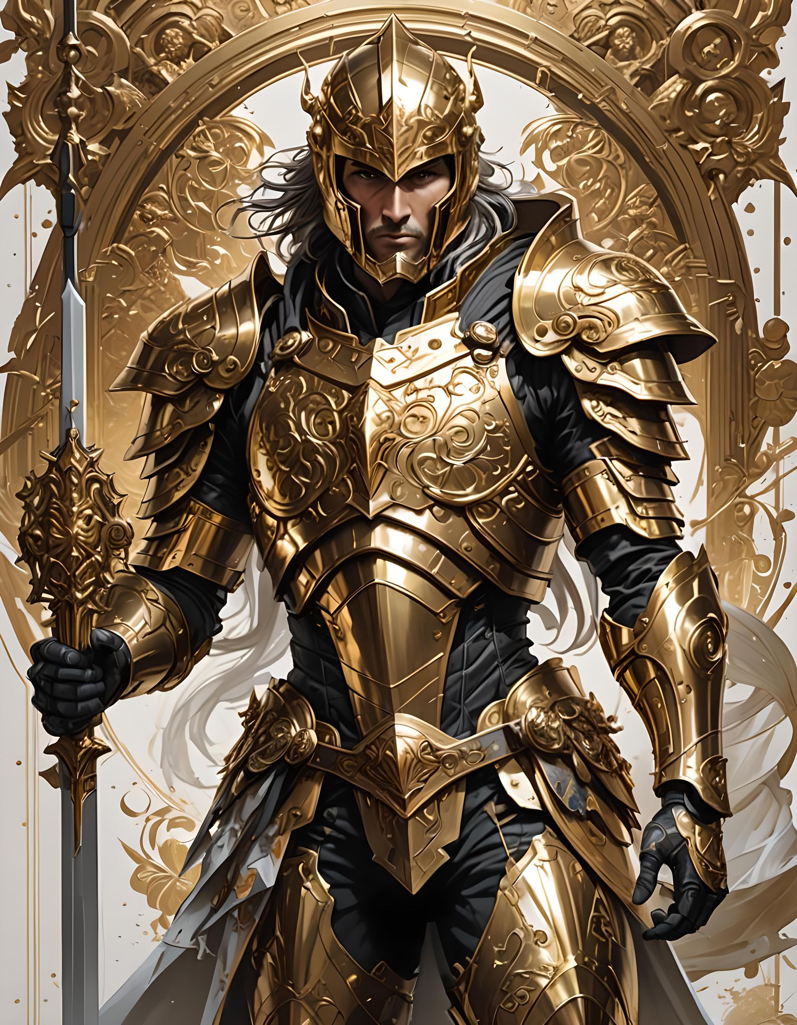 Paladin Josse - AI Generated Artwork - NightCafe Creator