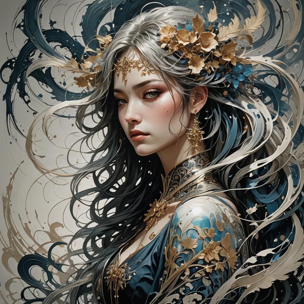 goddess of wind - AI Generated Artwork - NightCafe Creator