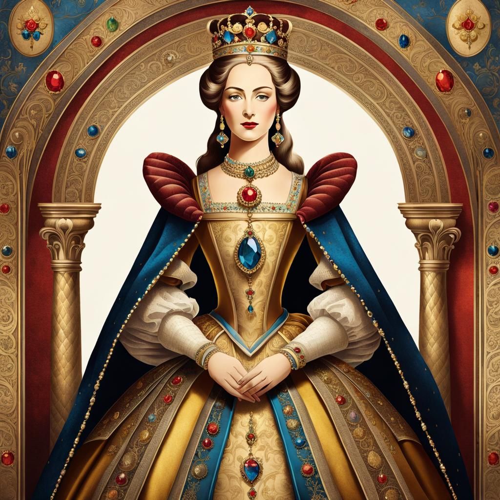 Medieval royalty - AI Generated Artwork - NightCafe Creator