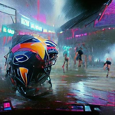 Nfl football - AI Generated Artwork - NightCafe Creator