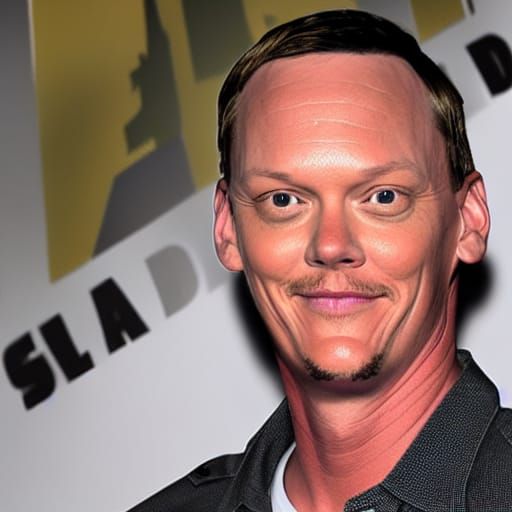 Stu Macher hiding inside of Matthew Lillard - AI Generated Artwork ...