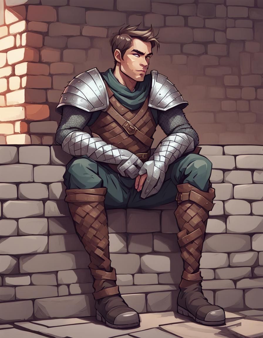 Lazy Guard - AI Generated Artwork - NightCafe Creator