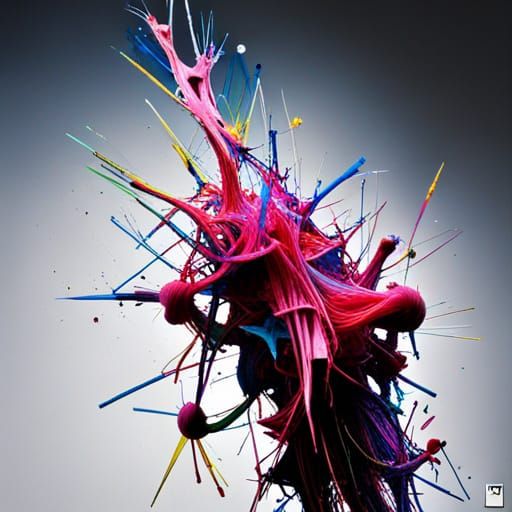 Spikes - AI Generated Artwork - NightCafe Creator