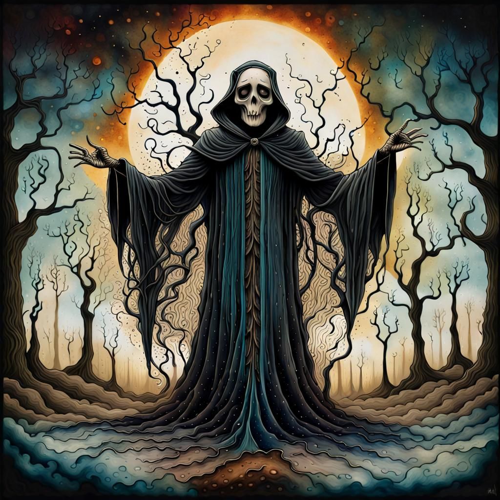 When the Reaper Calls, Will You be Ready? - AI Generated Artwork ...