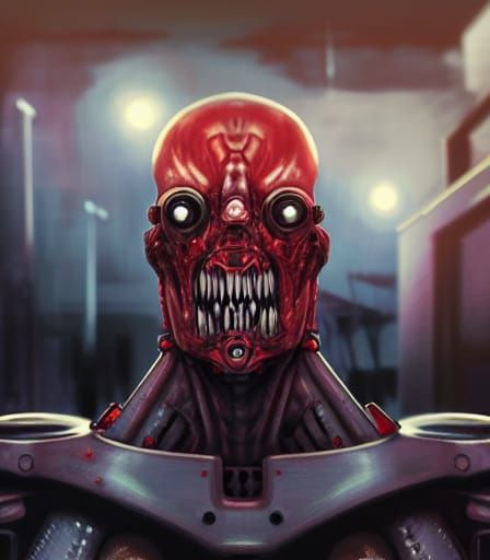 Killbot 02 - AI Generated Artwork - NightCafe Creator