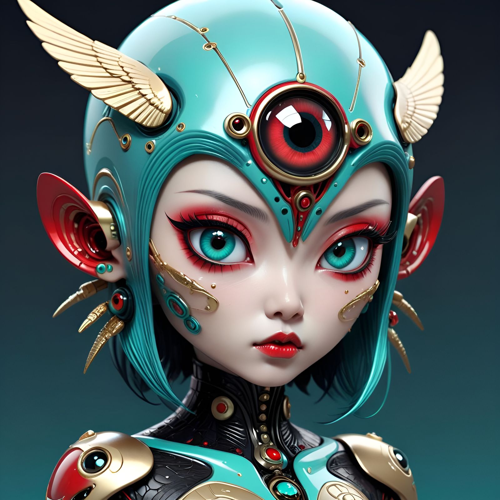 Galactic Glam Fashion - AI Generated Artwork - NightCafe Creator