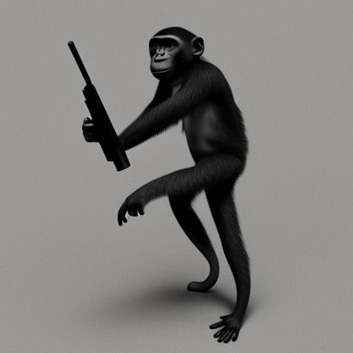 assassin monkey - AI Generated Artwork - NightCafe Creator