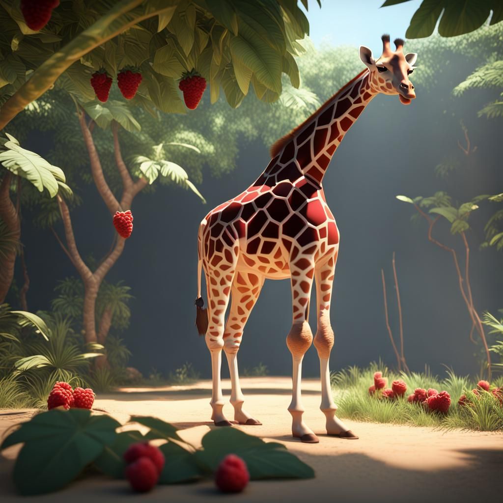Giraffe - AI Generated Artwork - NightCafe Creator