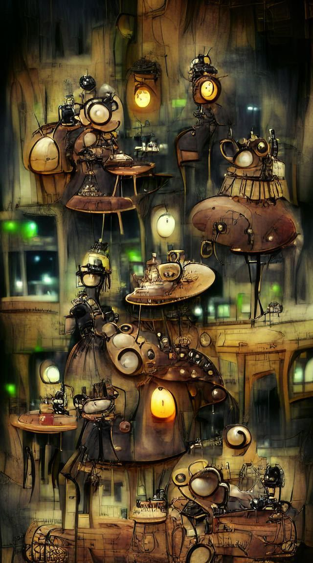 Night Café - AI Generated Artwork - NightCafe Creator
