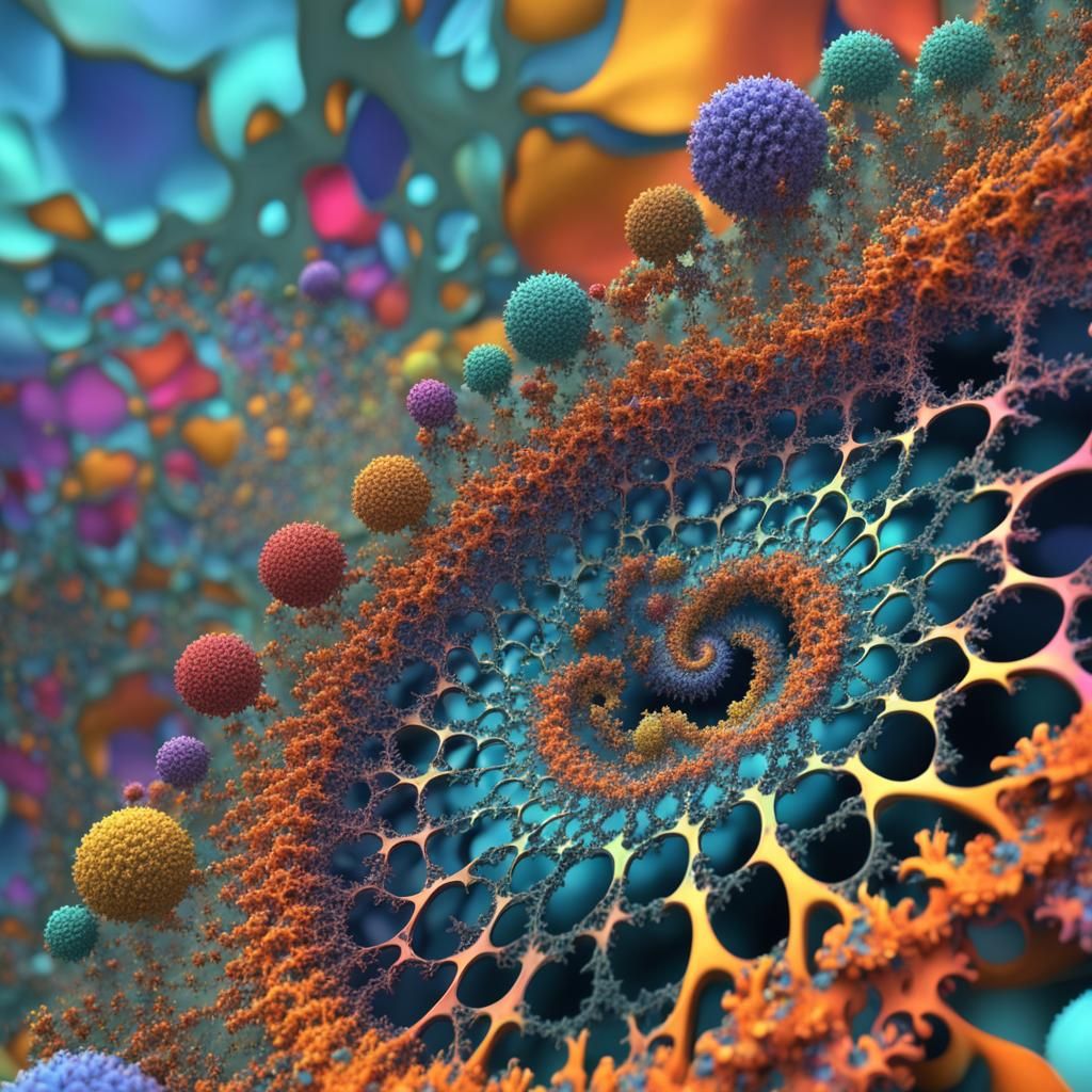 A mandelbrot fractal - AI Generated Artwork - NightCafe Creator