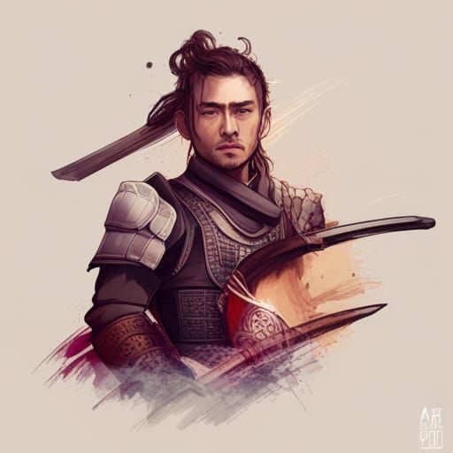 Samurai - AI Generated Artwork - NightCafe Creator