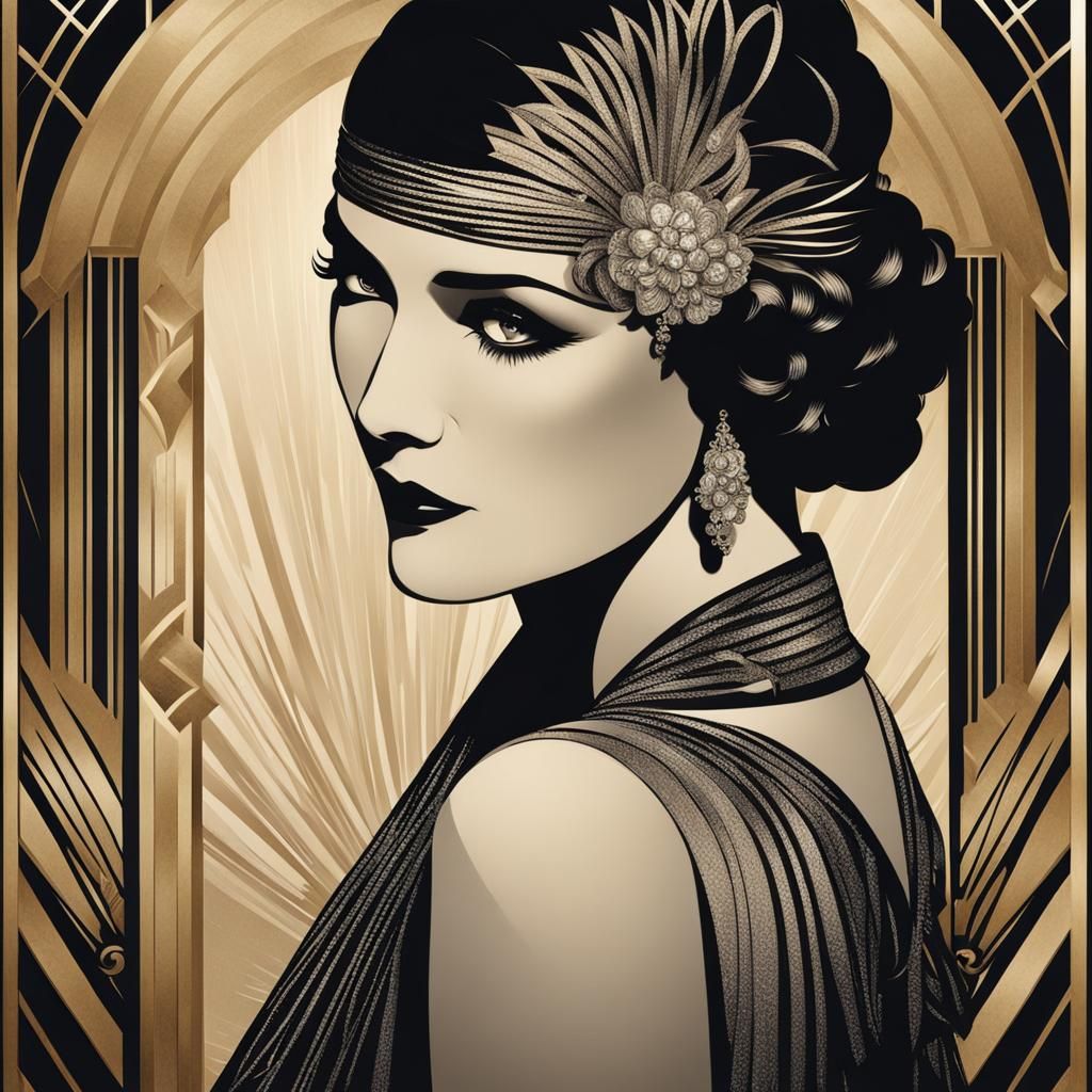 Flapper - AI Generated Artwork - NightCafe Creator