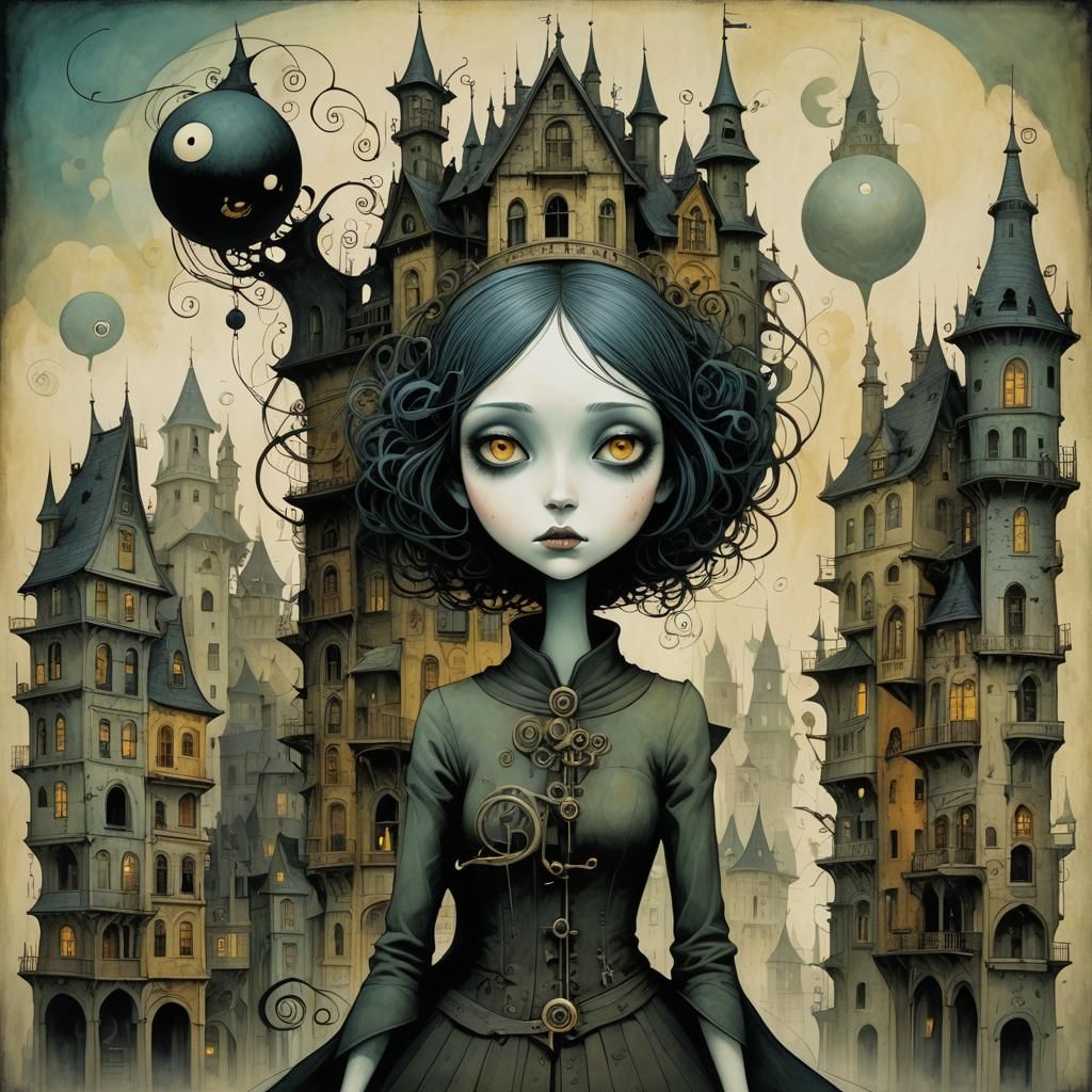 Dichotomy : by Bill Carman, Dave McKean, Tim Burton, Gris Grimly ...