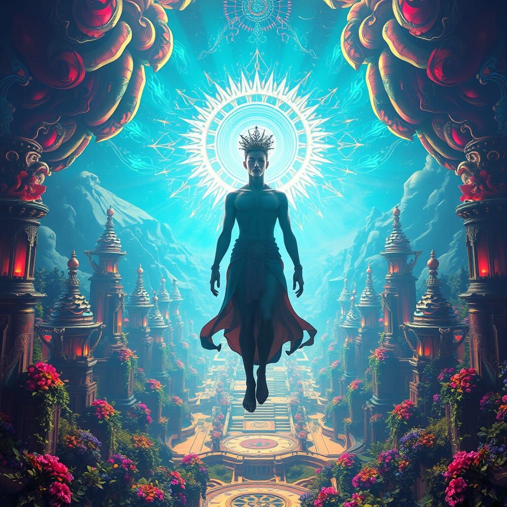 The essence of the Divine masculine in its etheric form