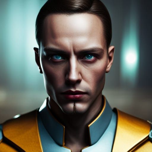 Computer themed modern super villain Human - AI Generated Artwork ...