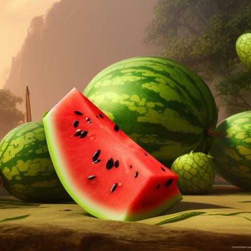 Watermelons - AI Generated Artwork - NightCafe Creator