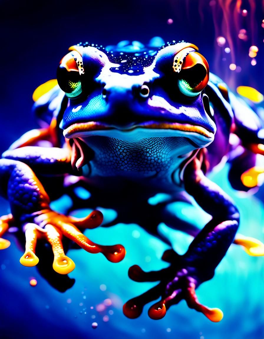 Ultra detailed photorealistic a frog - AI Generated Artwork - NightCafe ...