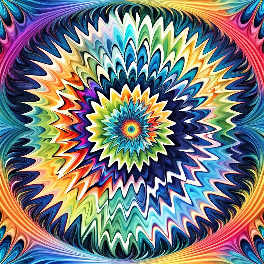 Psychedelic - AI Generated Artwork - NightCafe Creator