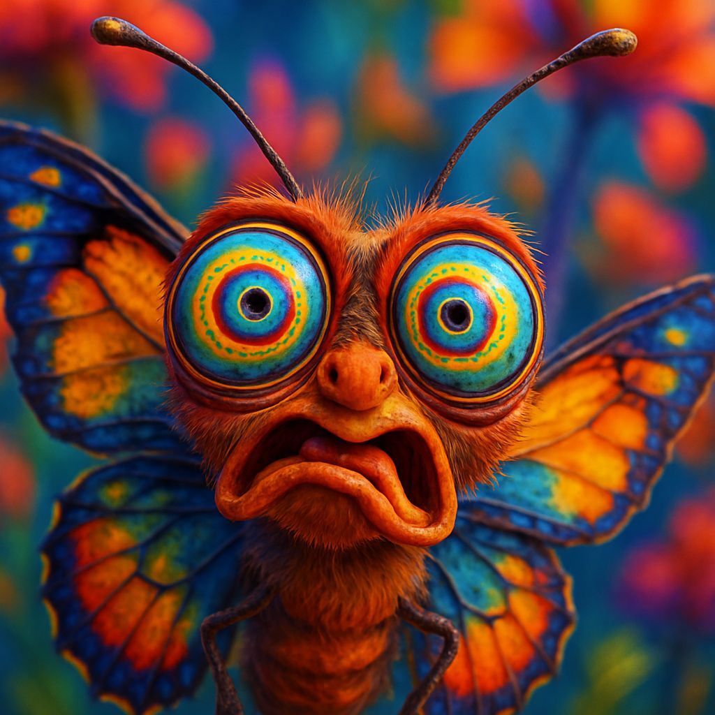 Confused Butterfly 😵‍💫🦋