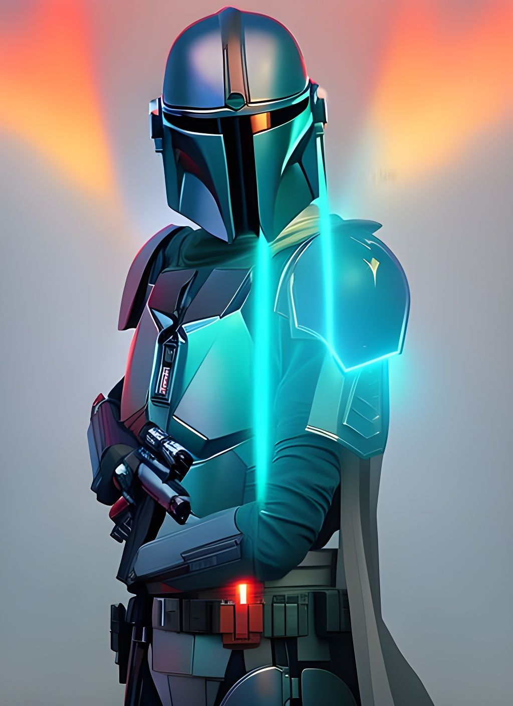 More Mando - AI Generated Artwork - NightCafe Creator