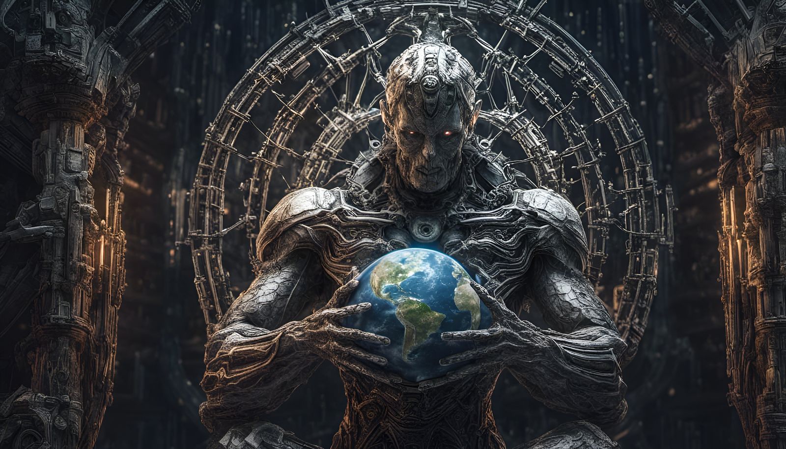 The Singularity - AI Generated Artwork - NightCafe Creator