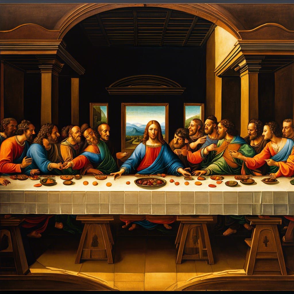 The Last Supper - AI Generated Artwork - NightCafe Creator