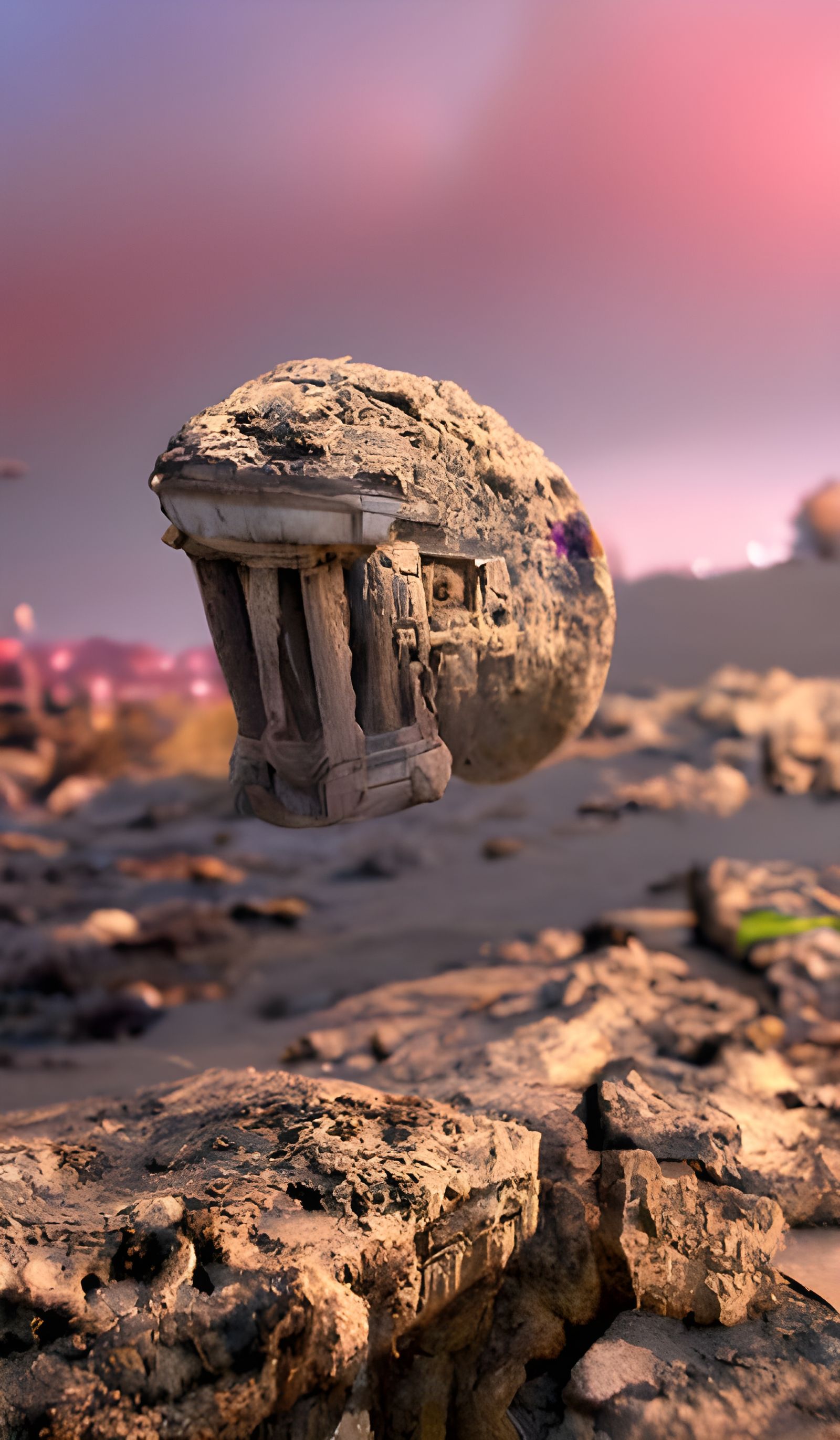 Alien Ruins 10 - AI Generated Artwork - NightCafe Creator