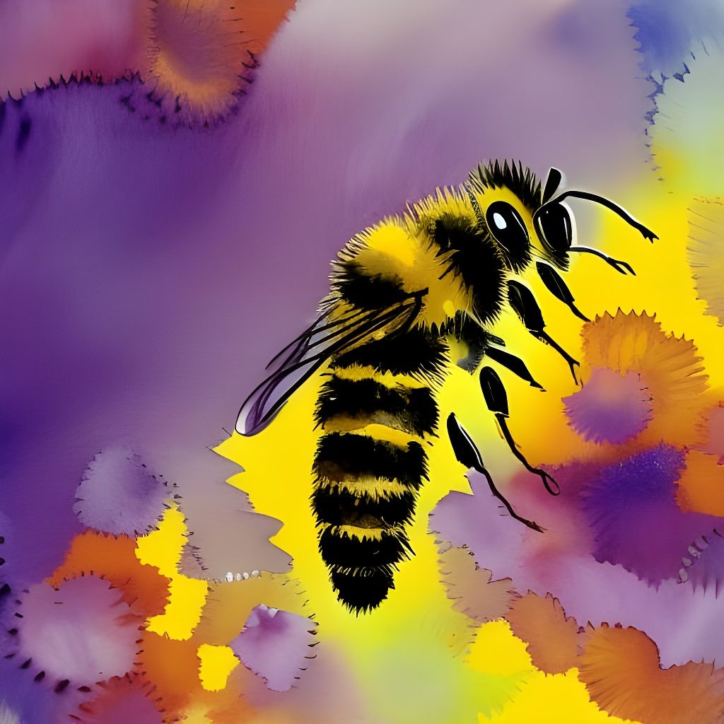 Buzzy bee - AI Generated Artwork - NightCafe Creator
