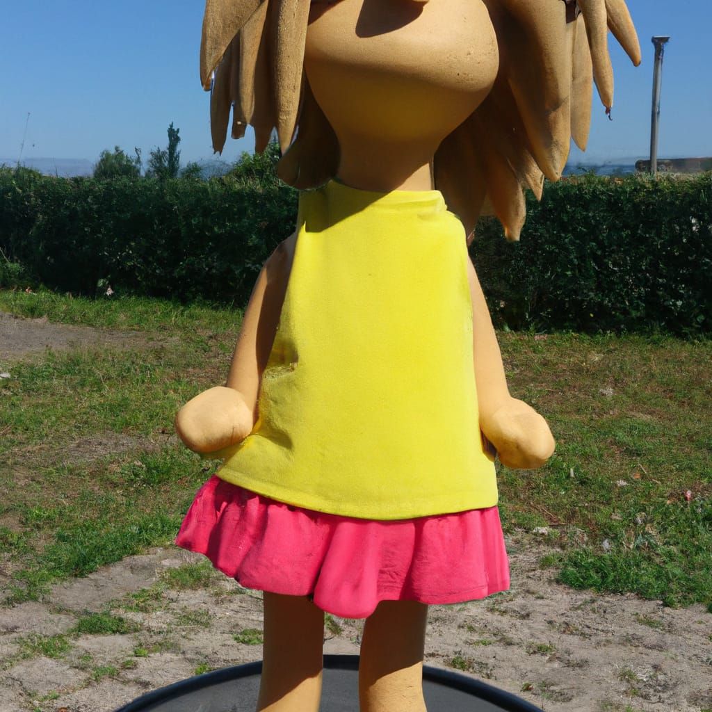 Lisa Simpson in real life - AI Generated Artwork - NightCafe Creator