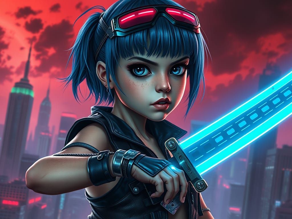 little cyberpunk princess #03 - little cyberpunk princess #0...