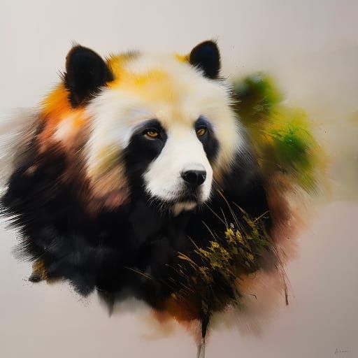 Panda #14 - AI Generated Artwork - NightCafe Creator
