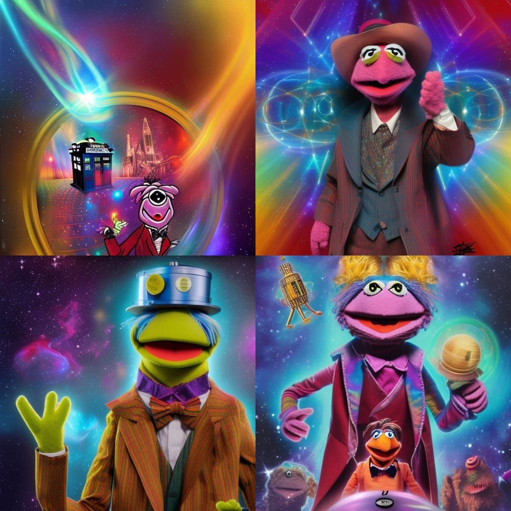 Muppet Doctor Who - AI Generated Artwork - NightCafe Creator