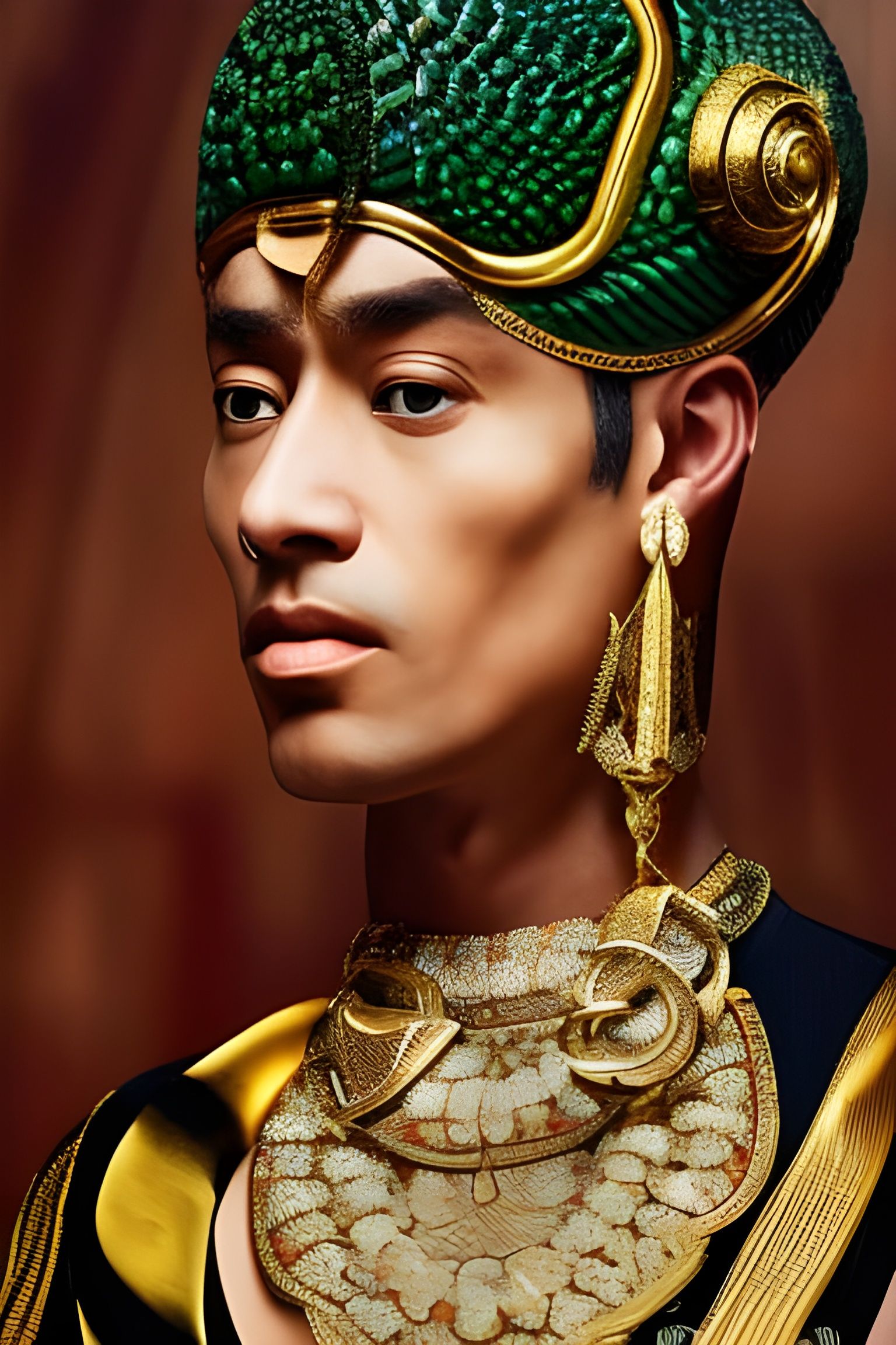 Geb as the First Mythological Pharaoh - AI Generated Artwork ...