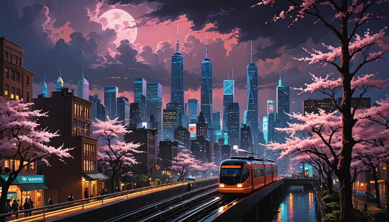 Commute - AI Generated Artwork - NightCafe Creator