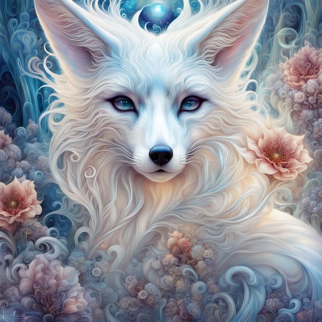 Cloud fox - AI Generated Artwork - NightCafe Creator