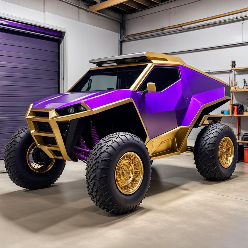 Dripped out vehicle - AI Generated Artwork - NightCafe Creator