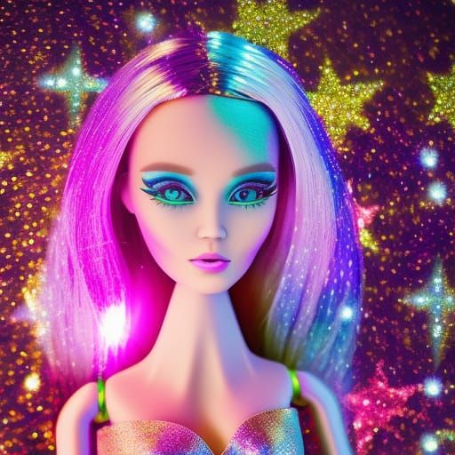 BIONIC BARBIE - AI Generated Artwork - NightCafe Creator