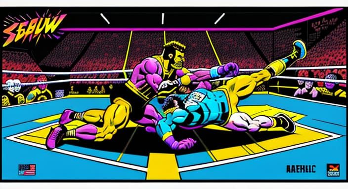 Commodore 64 Wrestling - Commodore 64 Wrestling