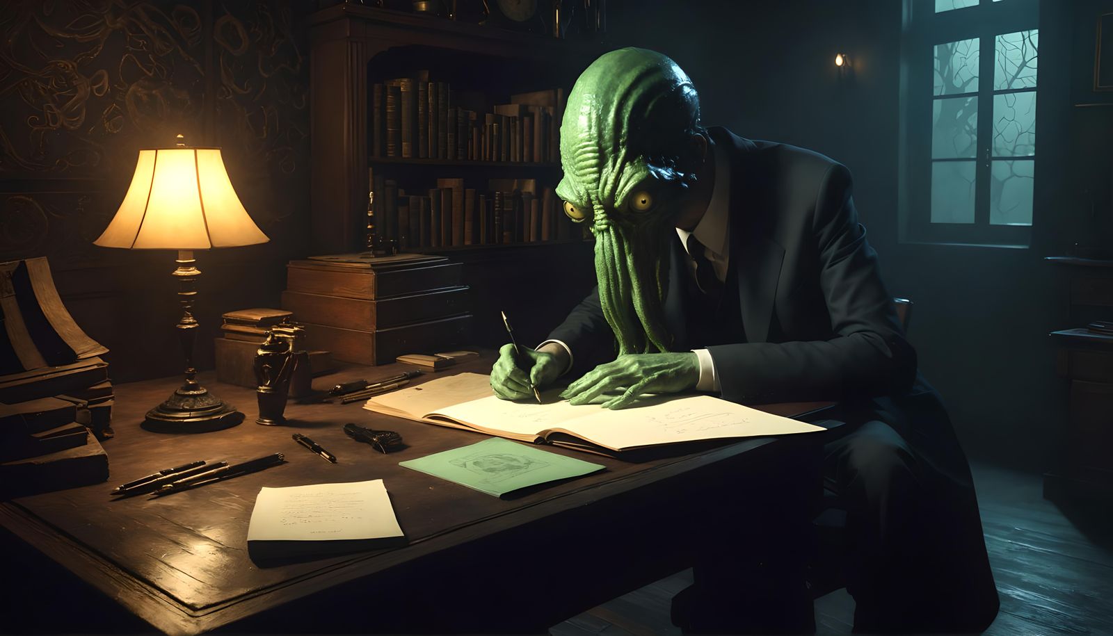 “Reality - Azathoth wrote about Lovecraft not the other way around ...