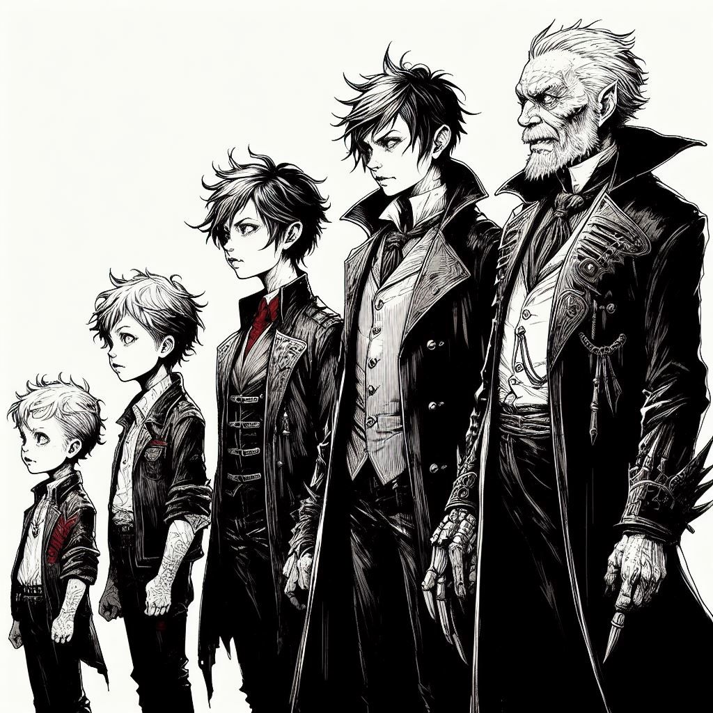 Vampire Lineage - AI Generated Artwork - NightCafe Creator