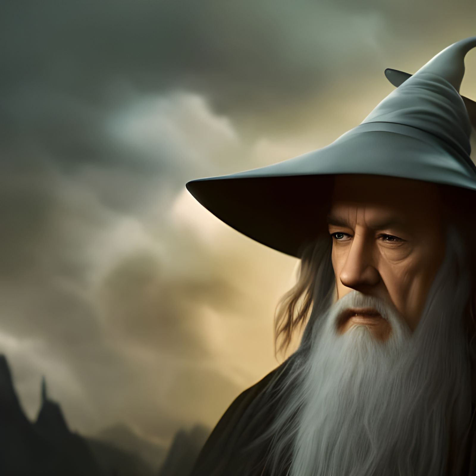 Gandalf Stormcrow - AI Generated Artwork - NightCafe Creator