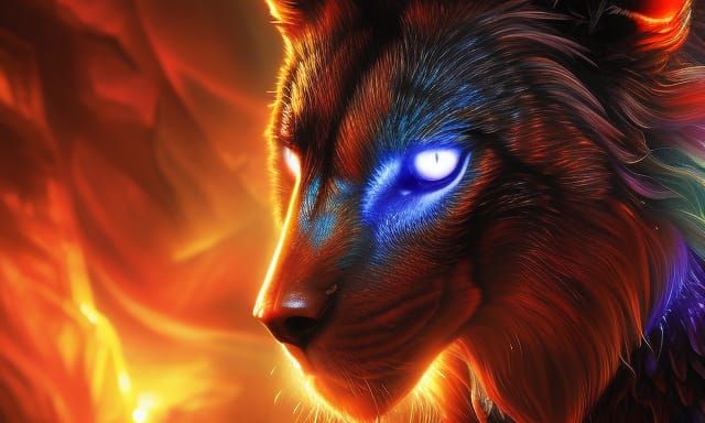 Hell Beast - AI Generated Artwork - NightCafe Creator