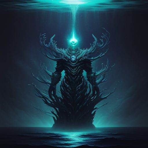 The alien seal - Mysterious Otherworldly Seal in Dark Biomec...