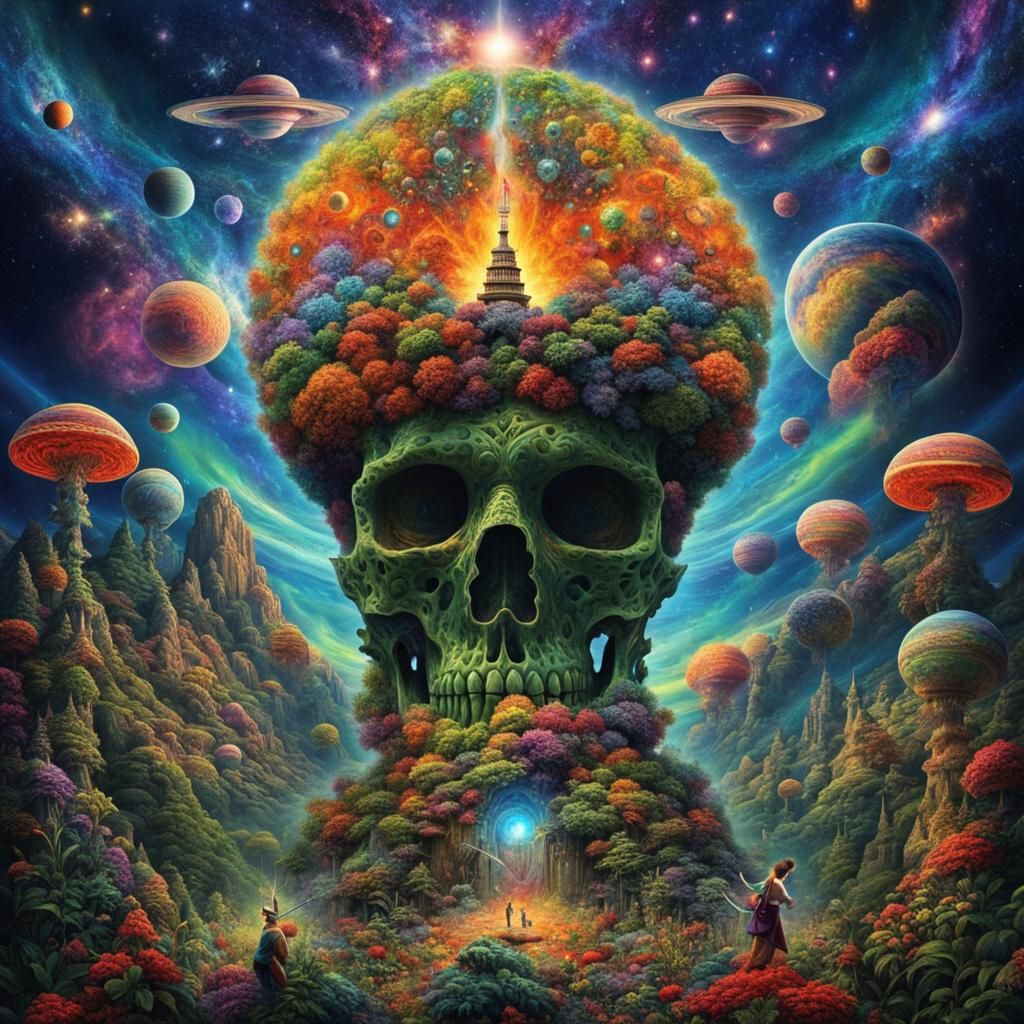 My mind is expanding, nearly exploding into the deep universe after ...