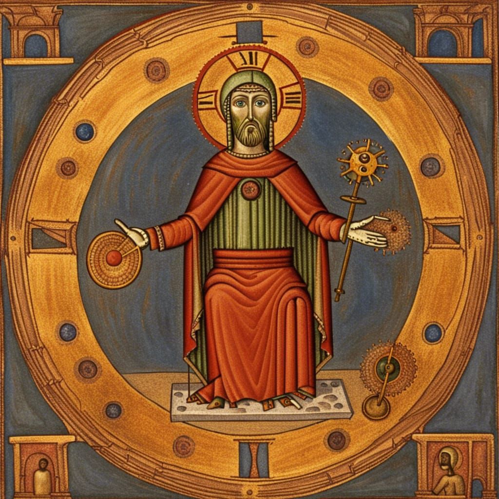 Robot Christ invented time travel - AI Generated Artwork - NightCafe ...