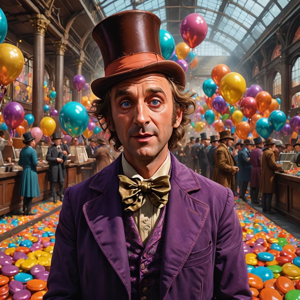 Wonka Factory Store - AI Generated Artwork - NightCafe Creator