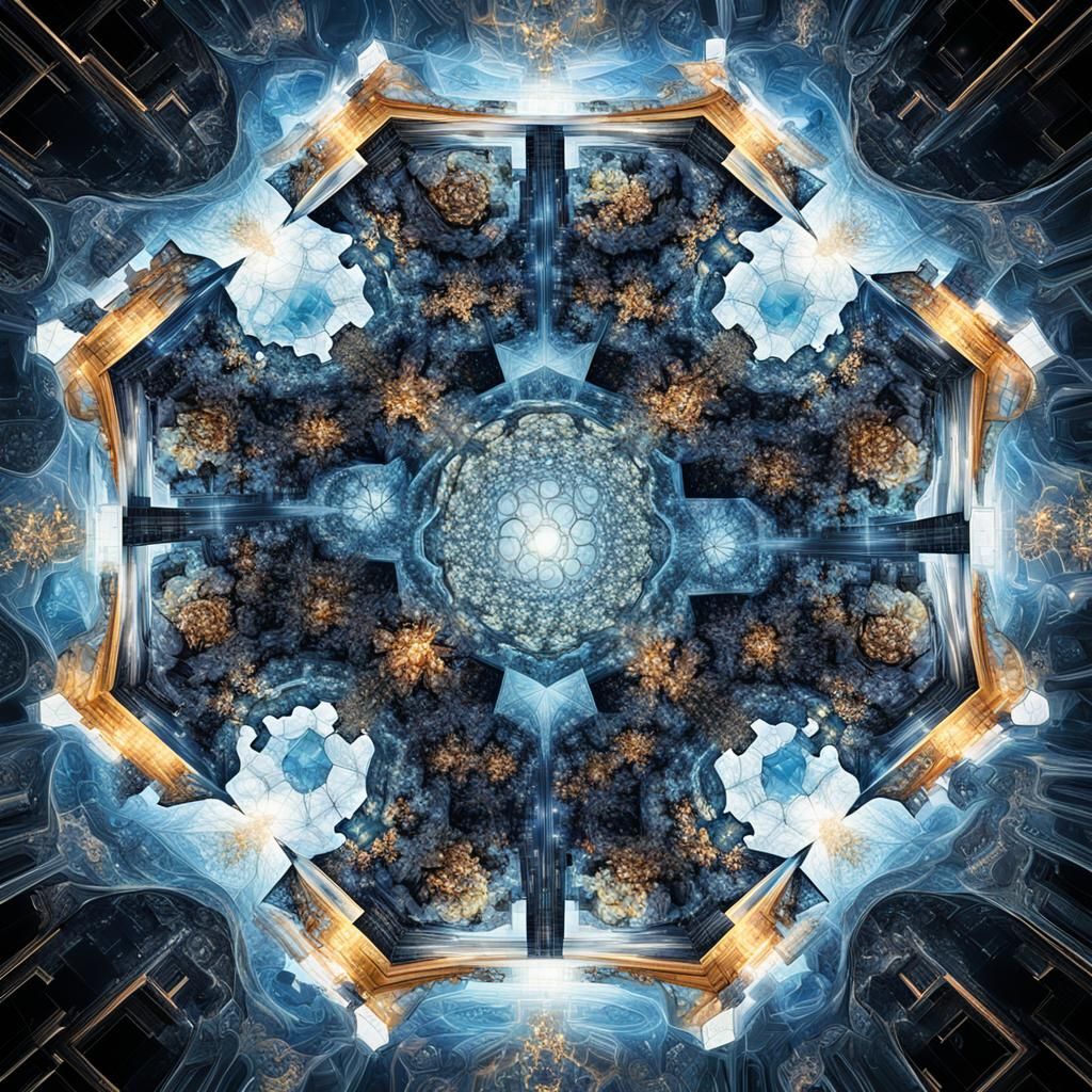 Chaotic dimension - AI Generated Artwork - NightCafe Creator