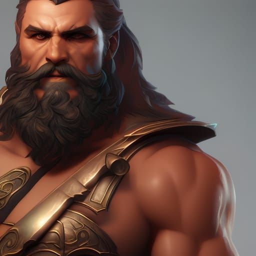 Giga Shoulder - AI Generated Artwork - NightCafe Creator