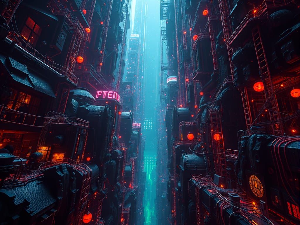 Hyper-Realistic Density Matrix in Epic Cinematic S... - AI Art
