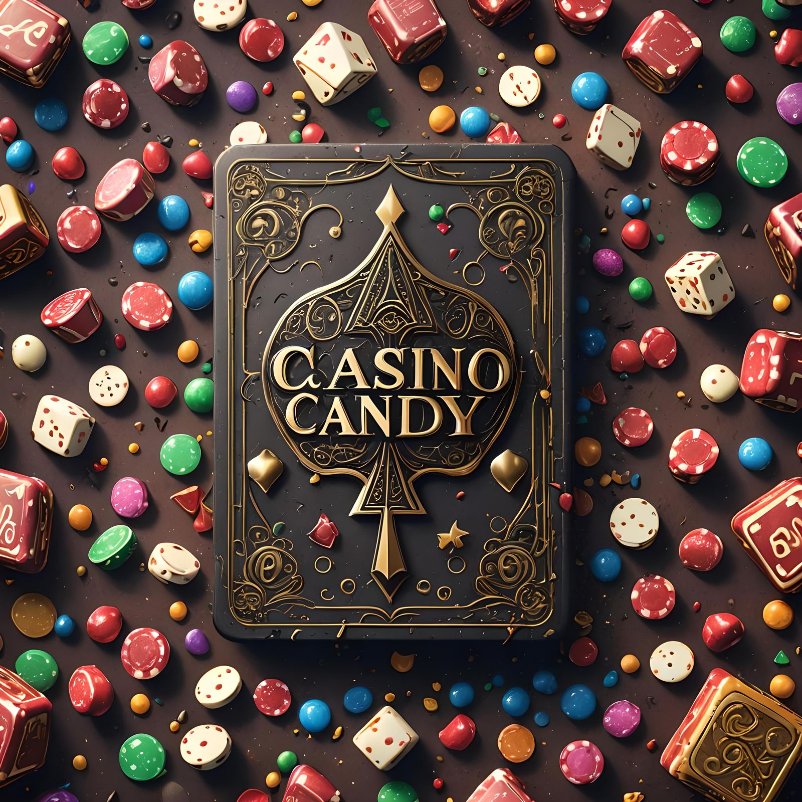 Test your luck at Casino Candy! - AI Generated Artwork - NightCafe Creator